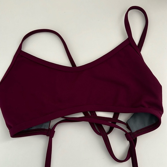 Jolyn Clothing | Swim | Maroon Colored Jolyn Bikini Top | Poshmark